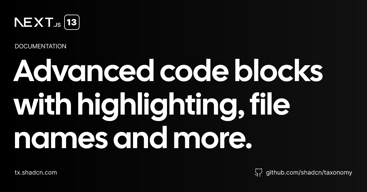 Code Blocks | Branch